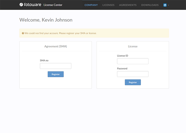 Comment s'inscrire et obtenir des clés de produit | e-Gate